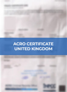 Sworn Translation of ACRO Certificate from English to Spanish in London ...