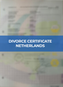 Certified Translation of Dutch Divorce Certificate in London | Docsbase