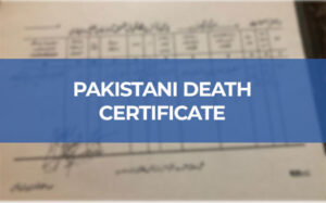 Certified Translation of Pakistani Death Certificate from Urdu to ...