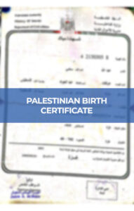 Certified Translation of Palestinian Birth Certificate from Arabic to ...
