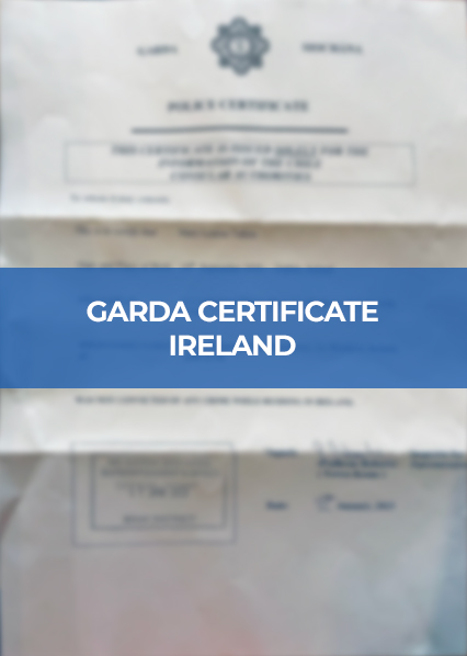 Certified Translation of Irish Garda Certificate from English to ...