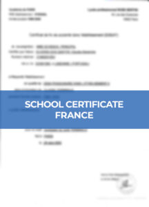 Certified Translation of French School Certificate from French to ...